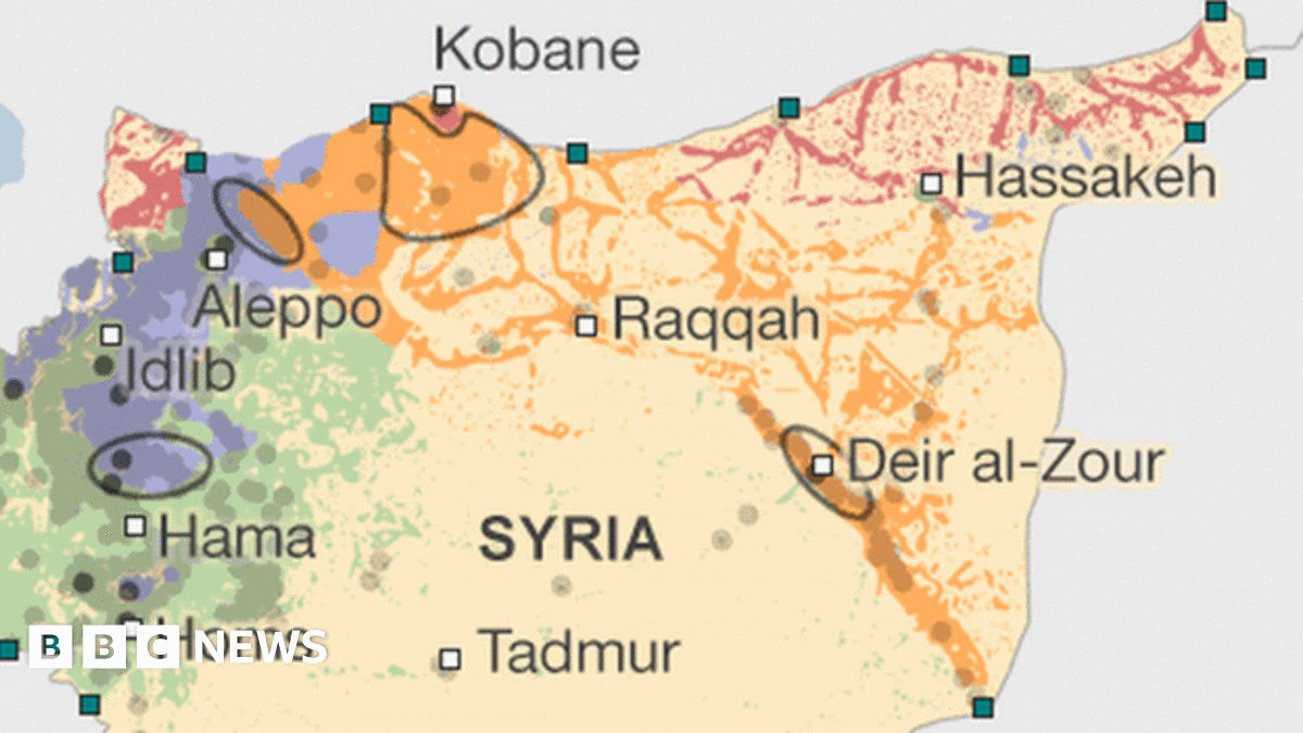 Syria: Mapping the conflict - BBC News