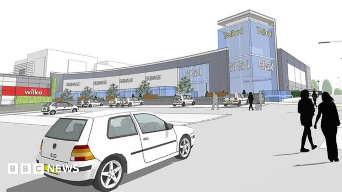 First part of £200m Telford Shopping Centre revamp approved - BBC News