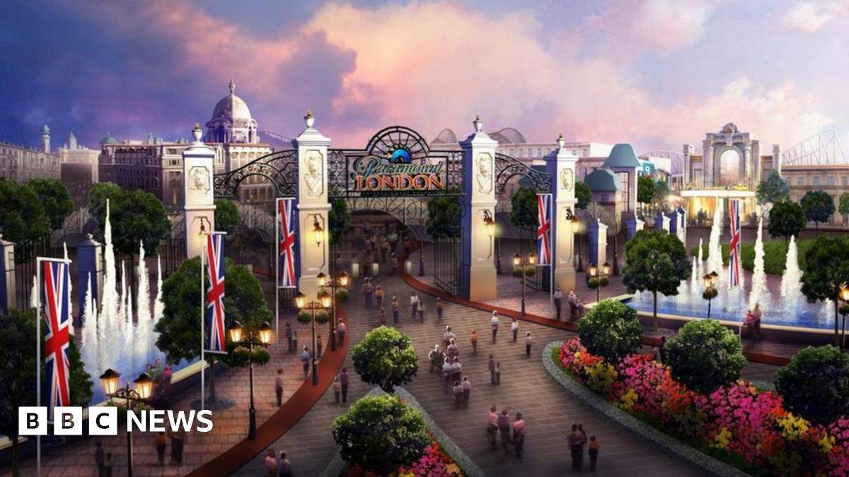 Paramount Pictures resort plans on display - BBC News