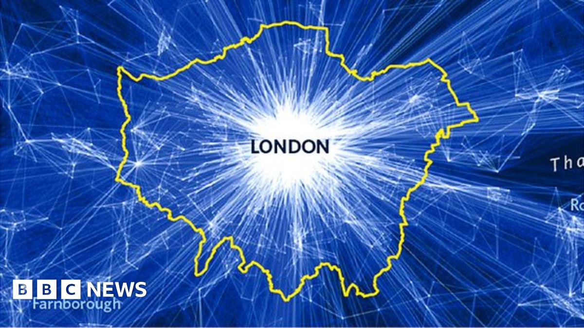 12 data maps that sum up London - BBC News