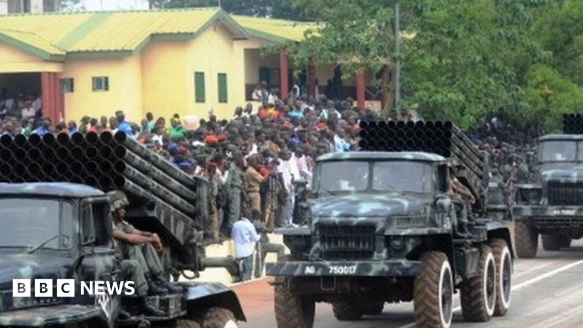 Ebola crisis: Guinea hunger strike at village occupation - BBC News