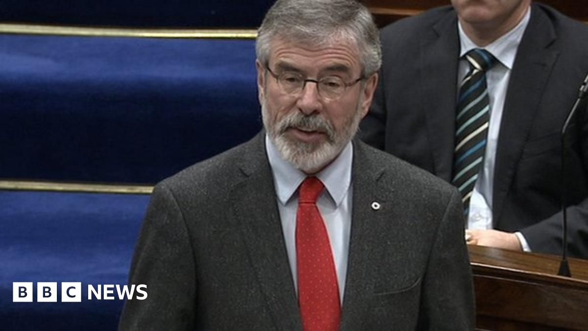 Gerry Adams 'led inquiry' into victims of republican sex abuse, Dáil ...