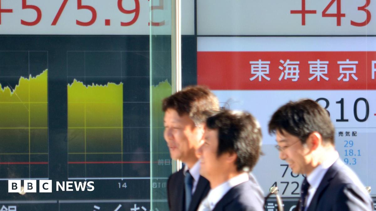 Nikkei leads shares to another seven-year high - BBC News