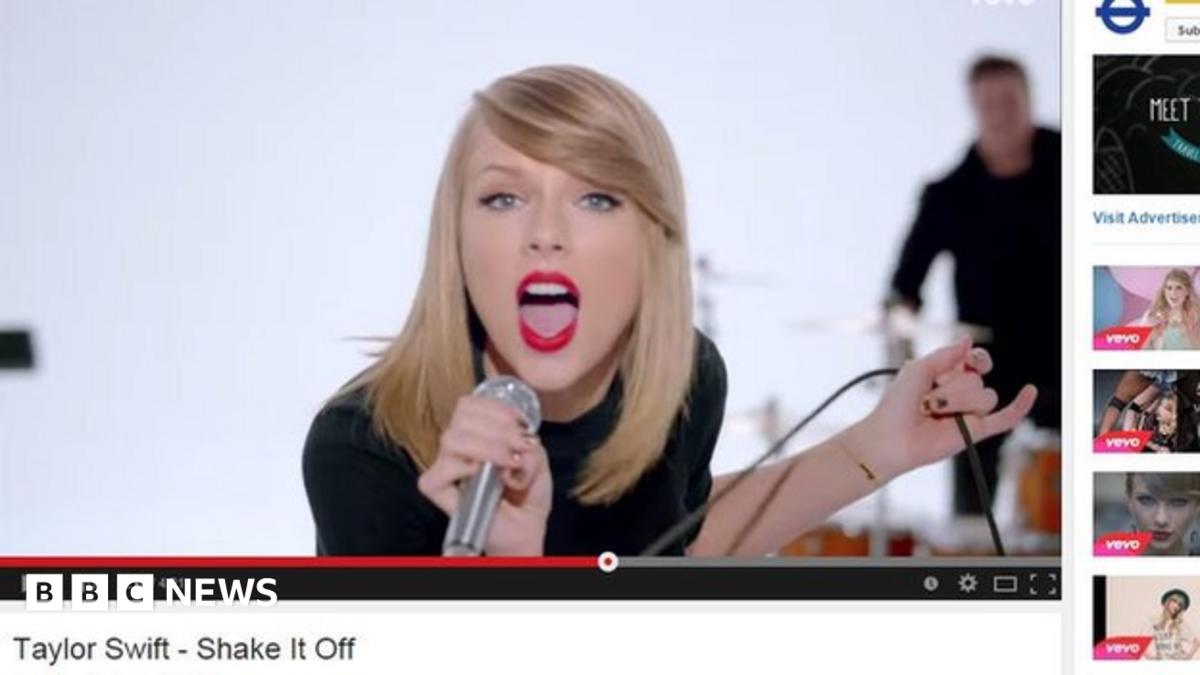 Taylor Swift signs up for YouTube advert free service - BBC News