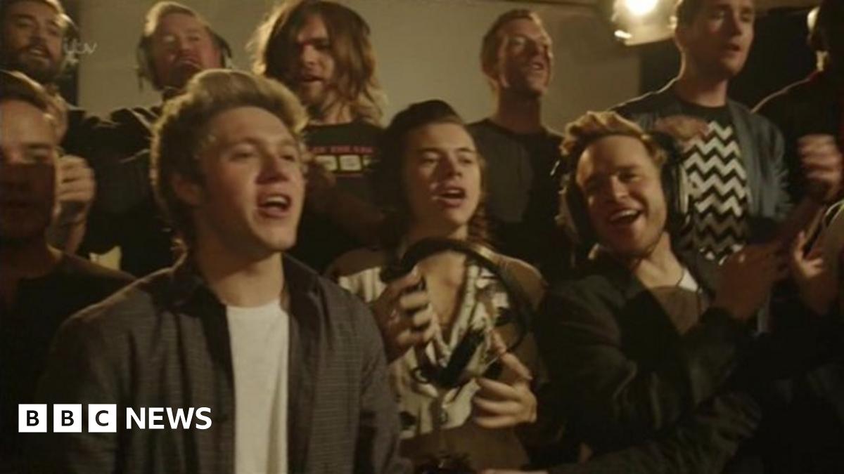 Band Aid 30: X Factor unveiling for Ebola charity song - BBC News