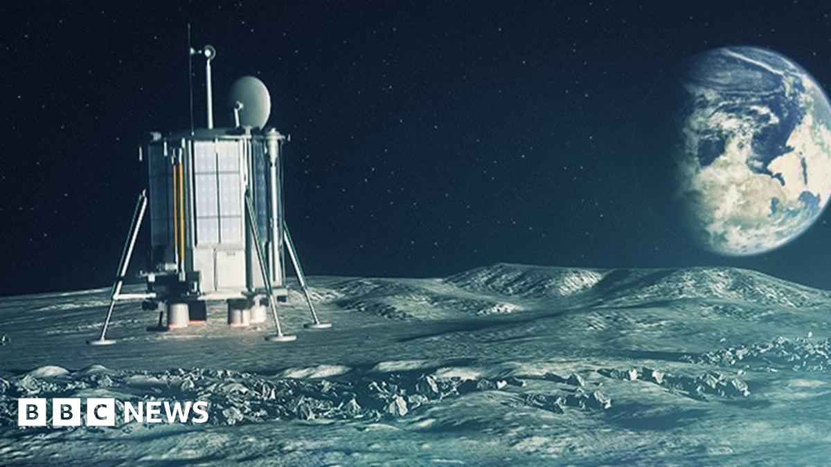 UK 'to lead moon landing' funded by public contributions - BBC News
