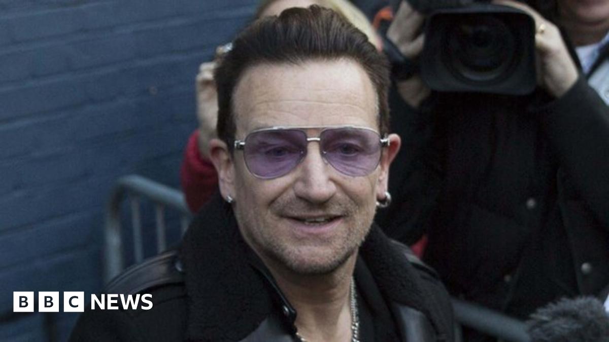 Bono bike accident: 'I may never play guitar again' - BBC News