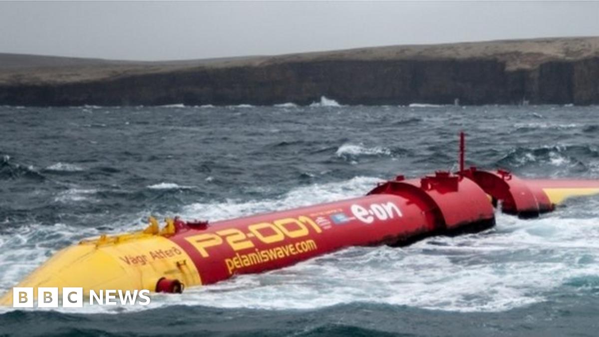 Wave energy 'more difficult' than thought - BBC News