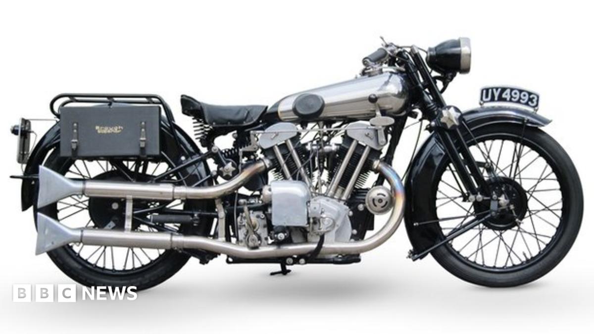 Brough Superior motorcycle breaks sale record at £315k - BBC News