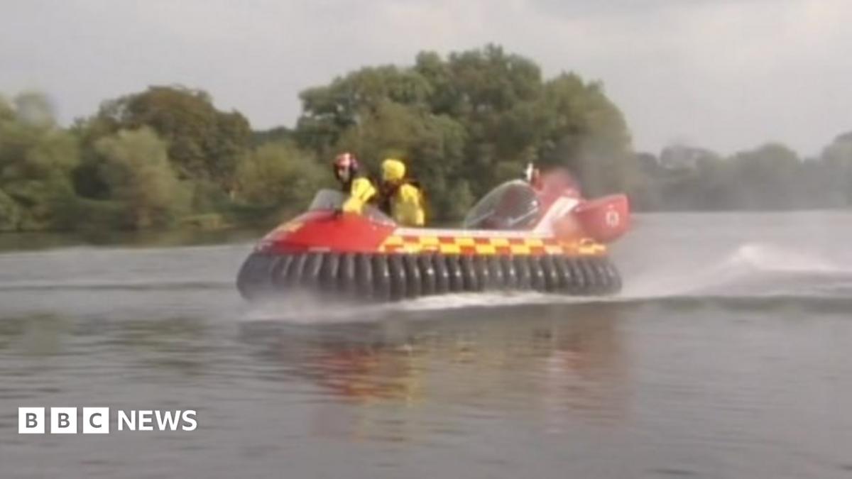 Flood rescue hovercraft donated to charity - BBC News