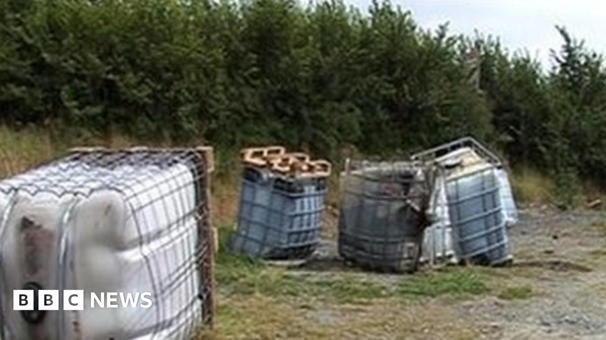 Toxic sludge near Irish border was 'largest' find this year - BBC News