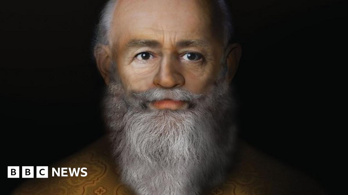 Father Christmas: Saint Nicholas' face revealed - BBC News