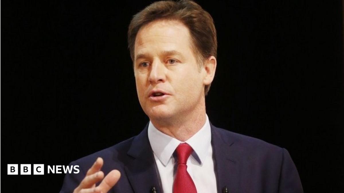 Conservative spending plans don't add up, says Clegg - BBC News