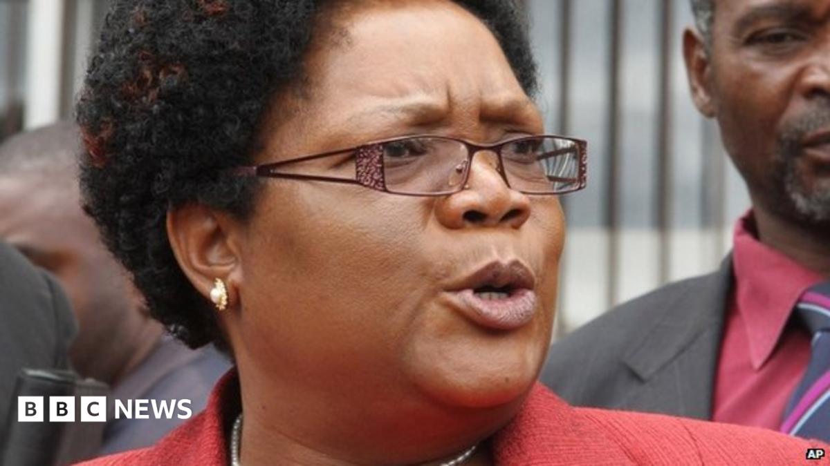 Zimbabwe ruling party expels Mugabe rival Joyce Mujuru - BBC News