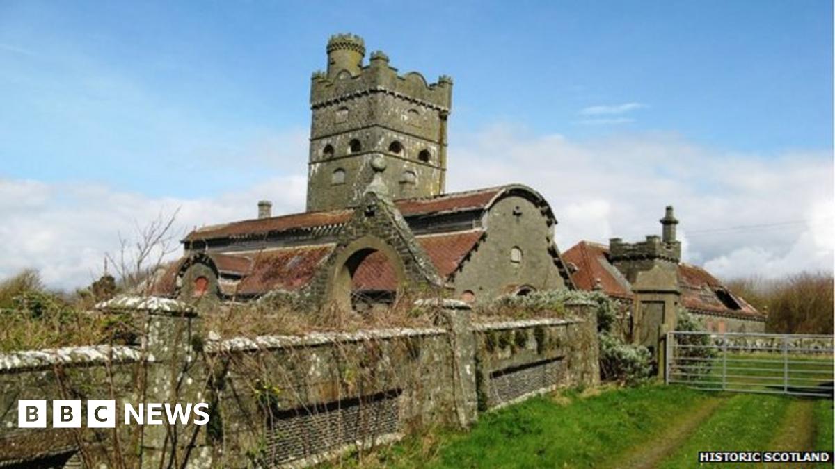 Kirkcudbrightshire's 'Coo Palace' saved from falling into ruin - BBC News