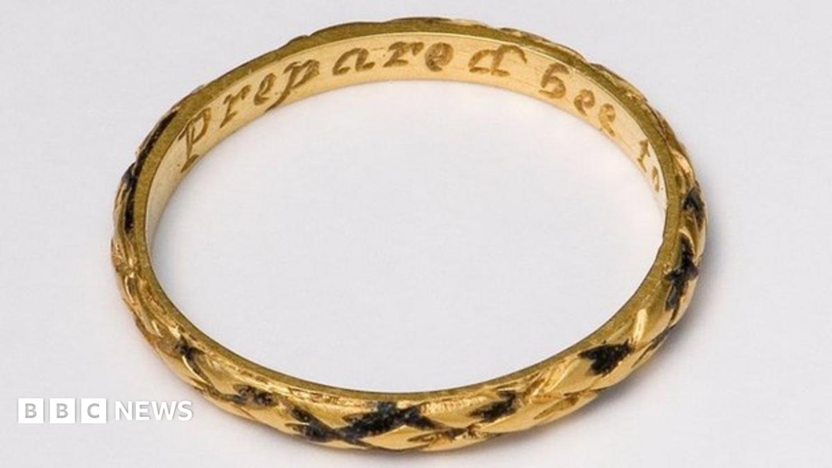 Gold ring found in Swansea field declared treasure - BBC News