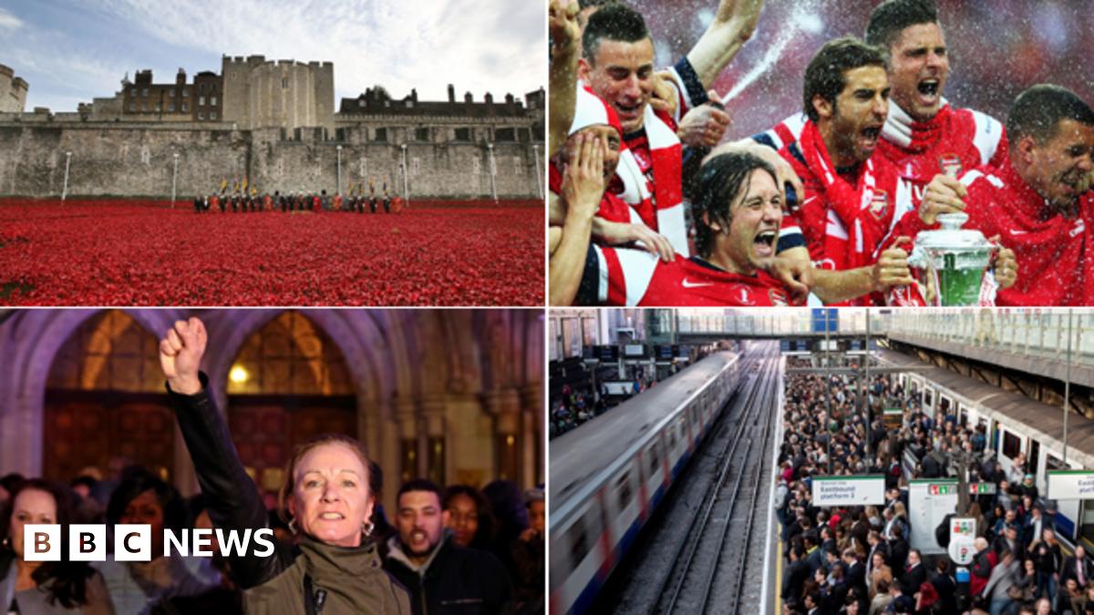 In pictures: London in 2014 - BBC News
