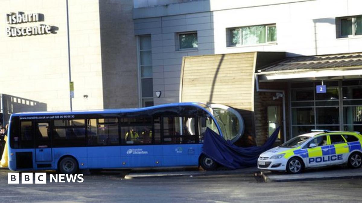 Lisburn bus station death: Woman is knocked down - BBC News