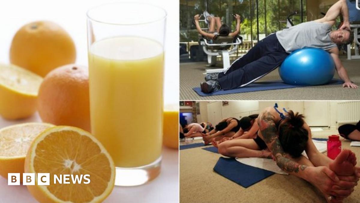 Exercise plans and health crazes starting 2015 - BBC News