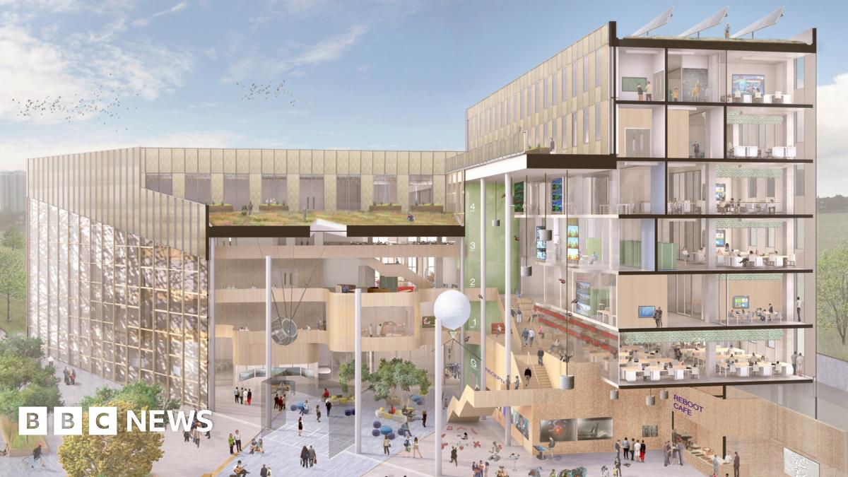 Newcastle Science Central computer school plan unveiled - BBC News