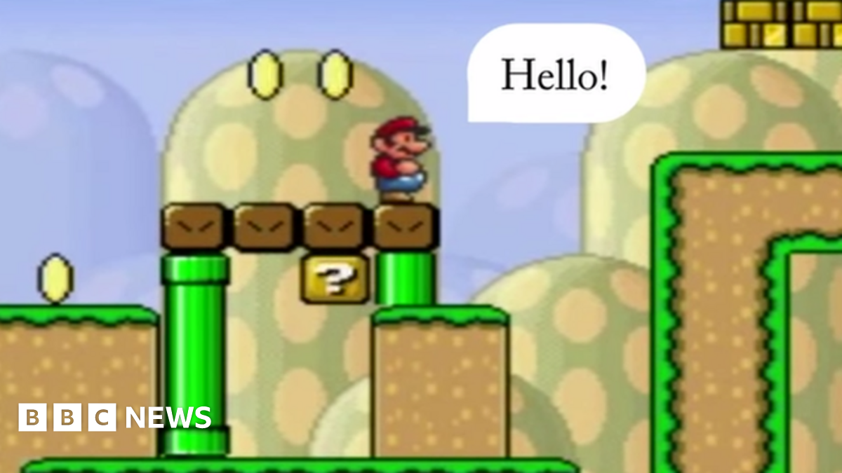 Artificial Intelligence helps Mario play his own game - BBC News