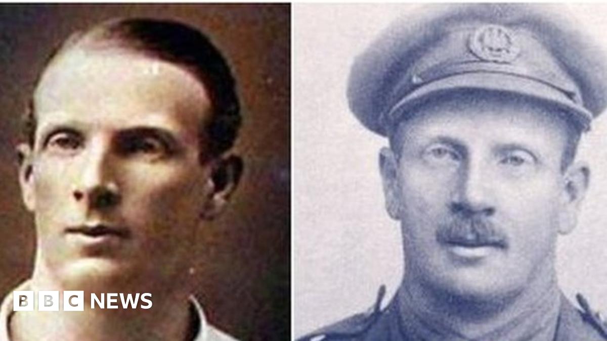 War heroes recruited by Edgar Mobbs honoured at Olney rugby match - BBC ...