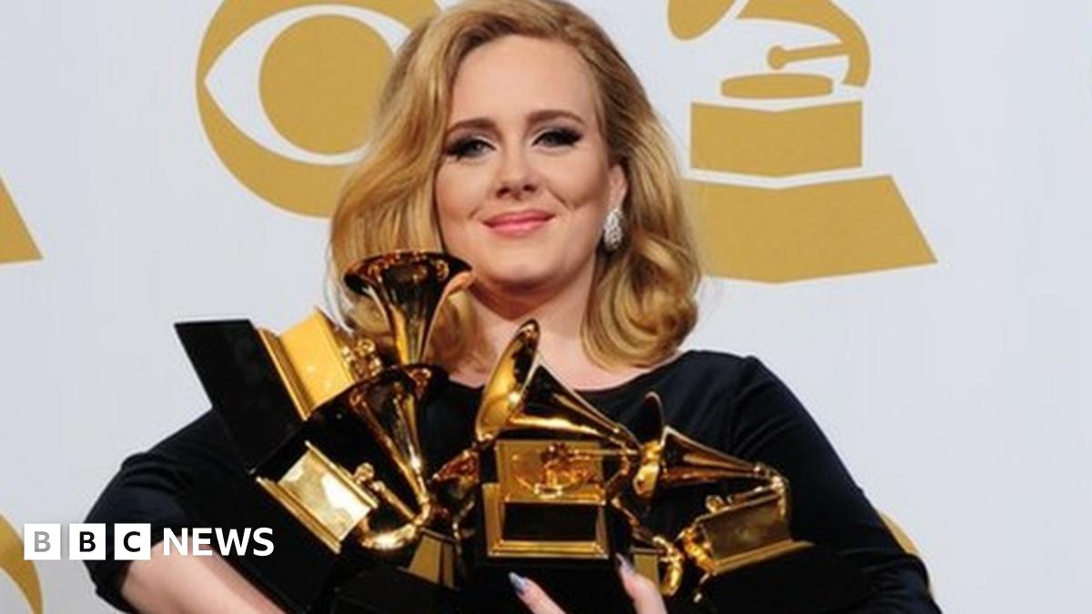 Alan Carr jokes Adele's new album is one of 'punk' and 'swearing' - BBC ...