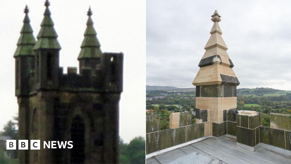 'Partly exploded' Ramsbottom church re-opens - BBC News