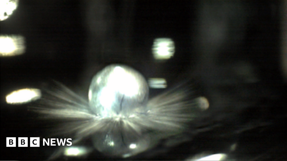 Metal explosions 'driven by charge' - BBC News