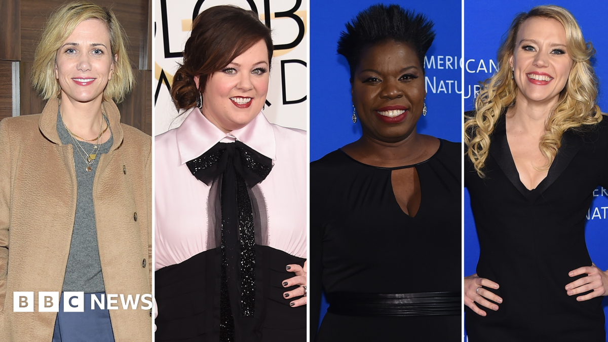 Meet the new all-female Ghostbusters - BBC News