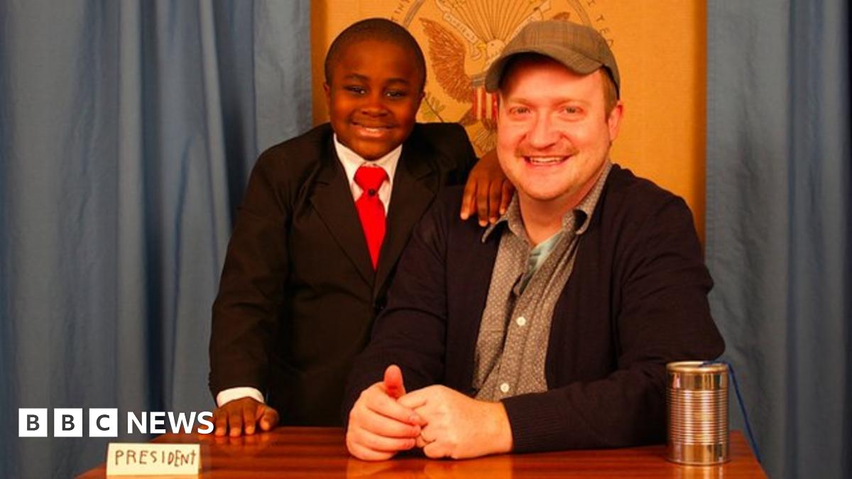 #BBCtrending: Kid President wants to make the world more awesome - BBC News