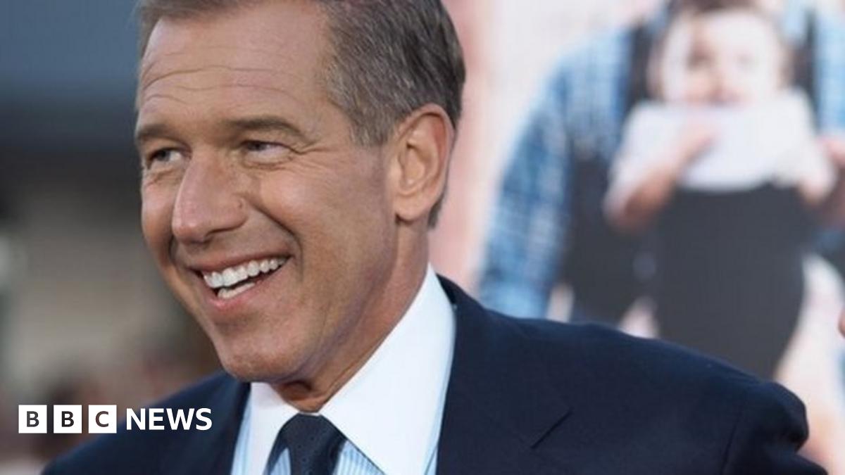 NBC news anchor Brian Williams suspended for six months - BBC News