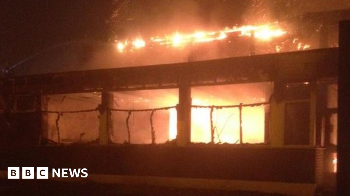 'Severe' fire at Wednesfield industrial unit - BBC News