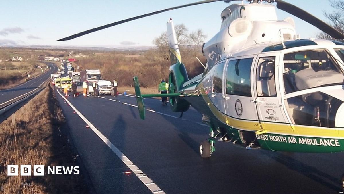 Hartlepool A689 lorry drag teenager had 'lucky escape' - BBC News