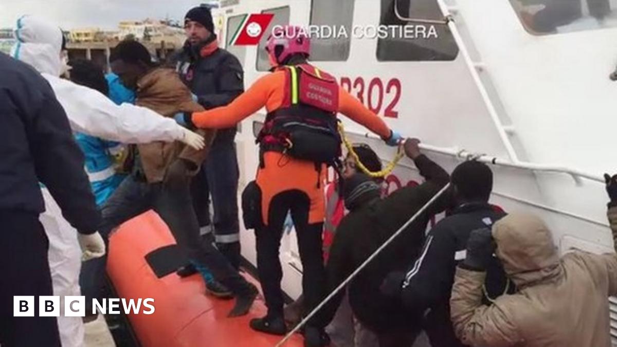 Migrants drowned in Mediterranean 'could have been saved' - BBC News