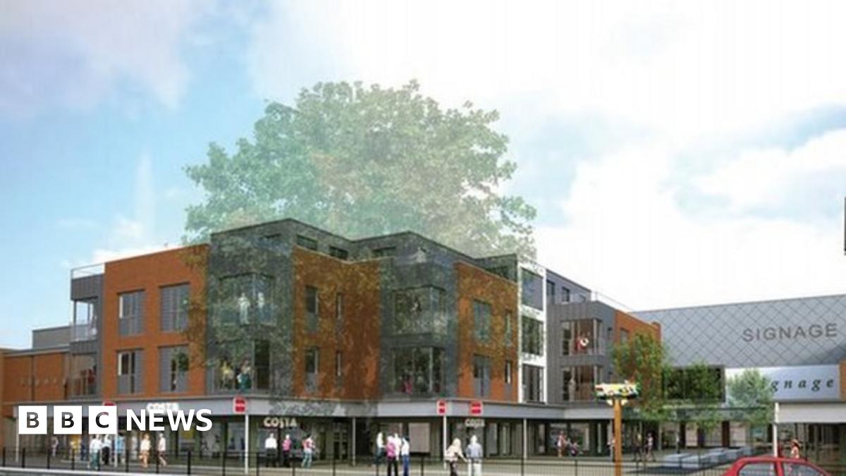 Caversham shopping precinct plans approved - BBC News