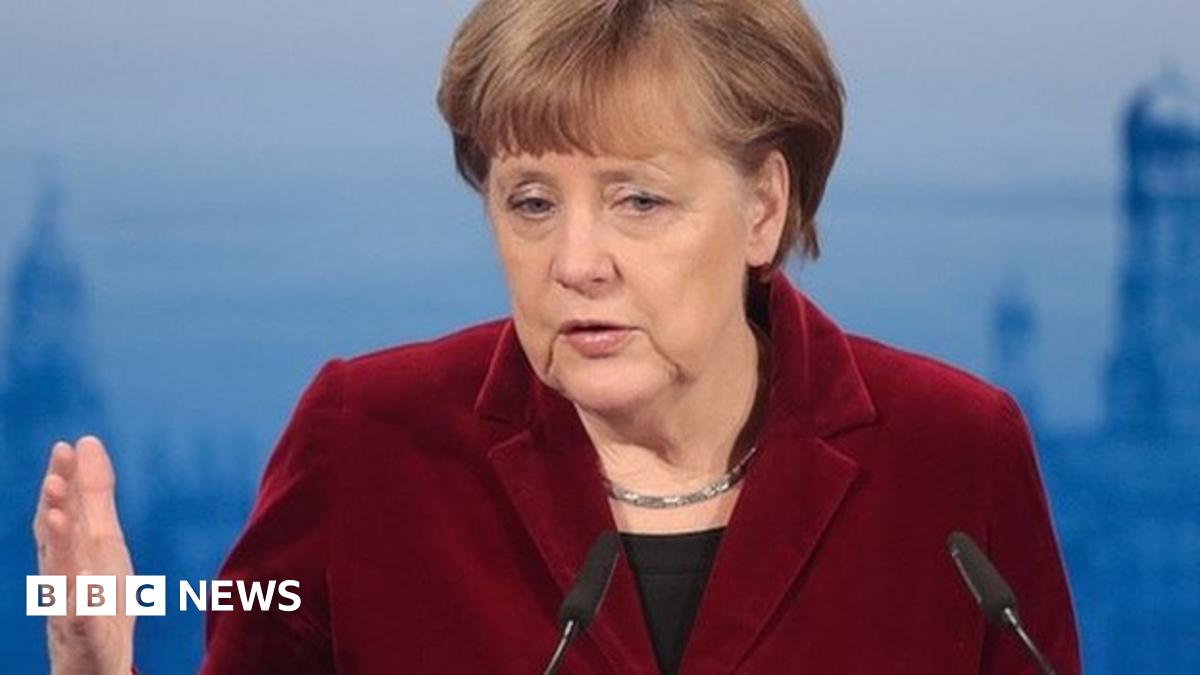 Angela Merkel: German leader's marathon week of diplomacy - BBC News