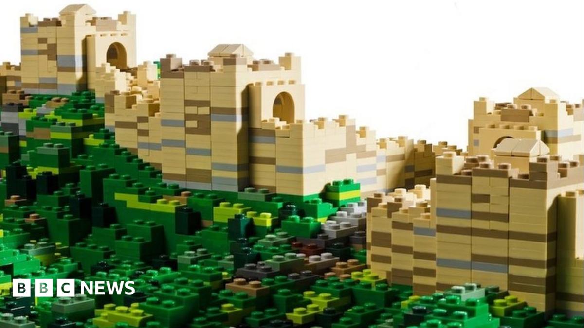 Lego landmarks exhibition opens in Northumberland - BBC News