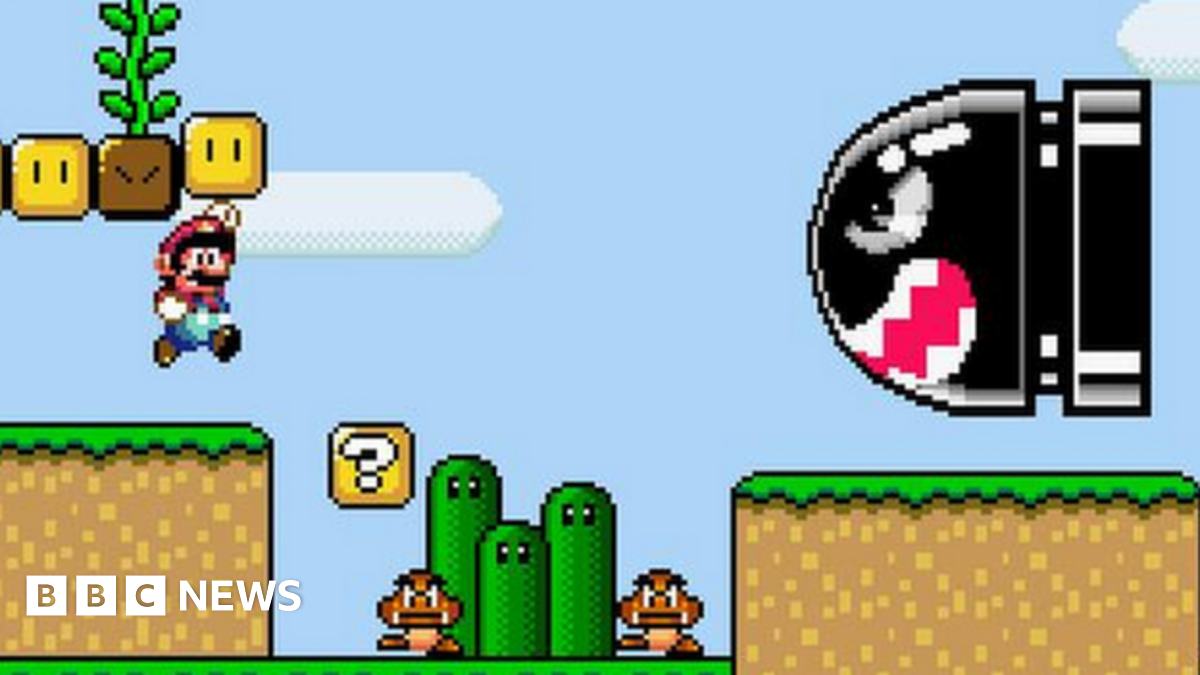 Super Mario better jumper than you think - BBC News