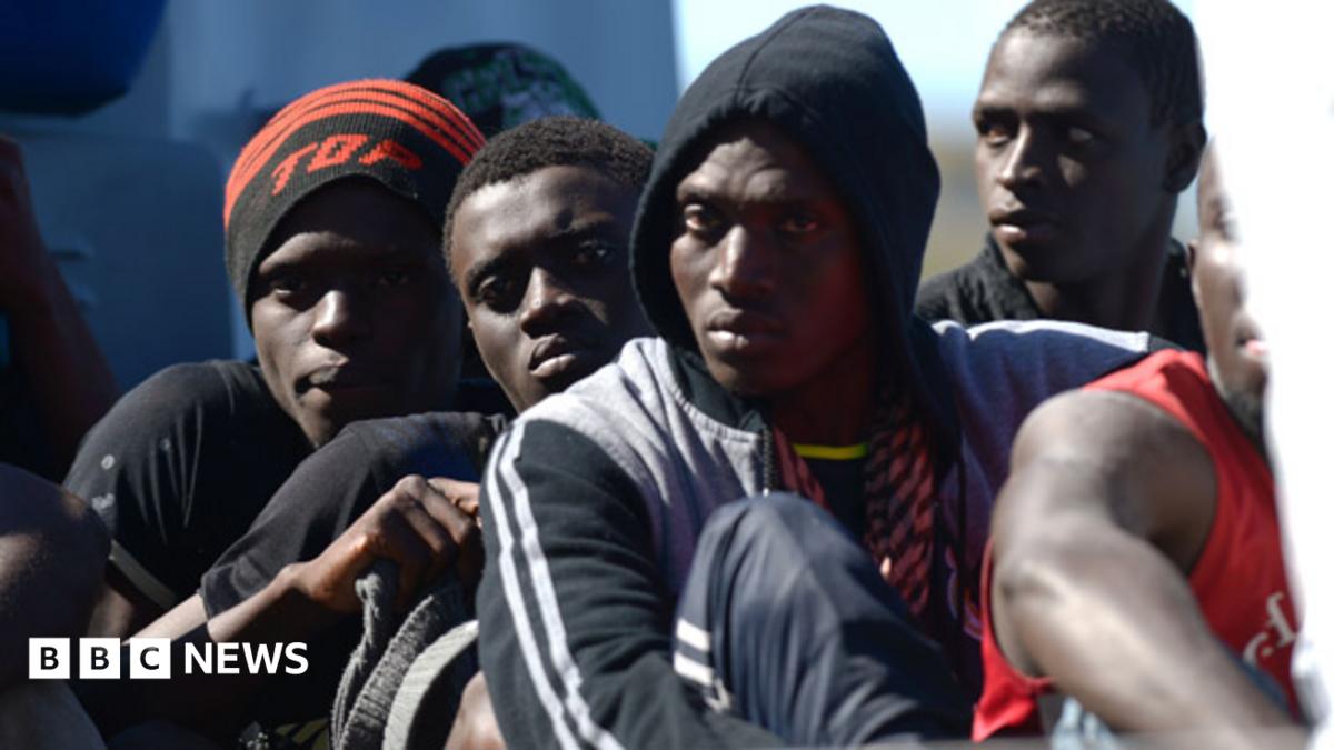 Understanding a little of the migrants' pitiful journey - BBC News