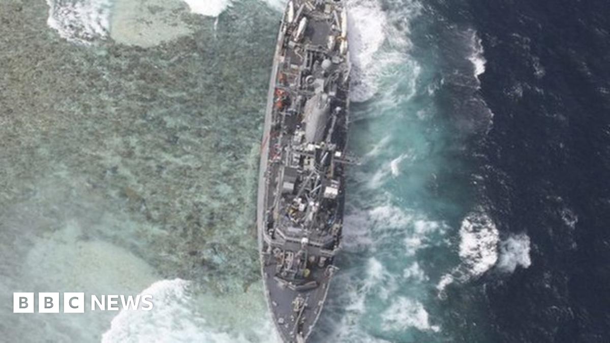 US pays Philippines over USS Guardian reef damage - BBC News
