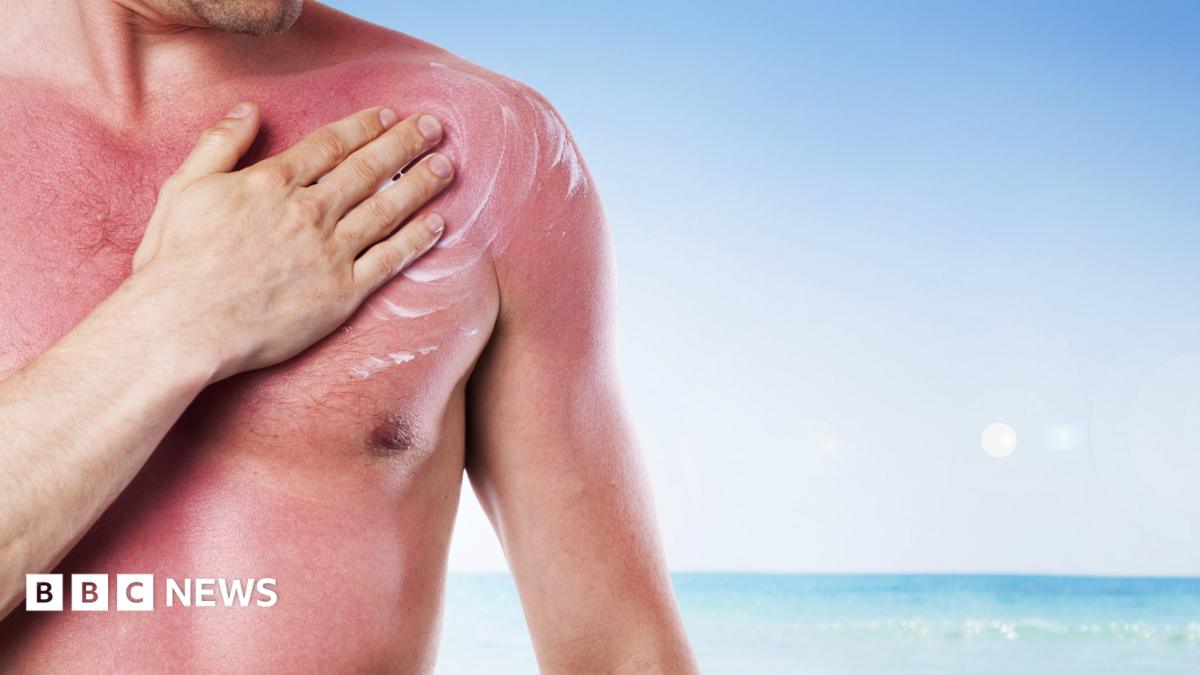 Sunlight continues to damage skin hours after exposure - BBC News