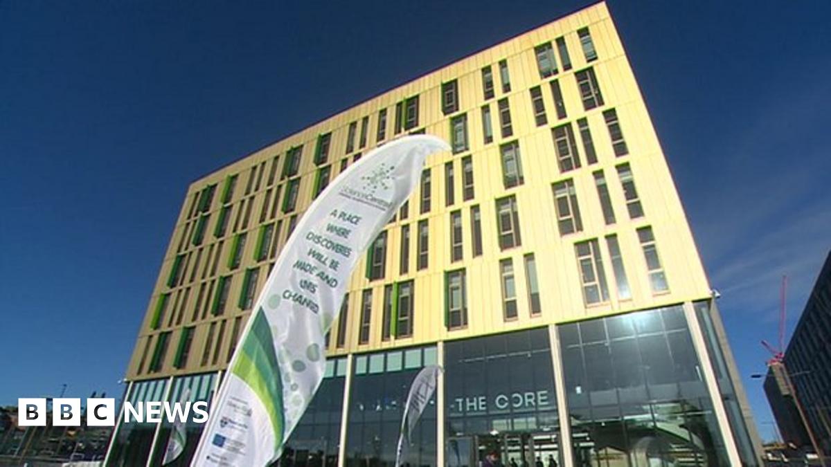 Newcastle Science Central: Official opening of £250m hub - BBC News