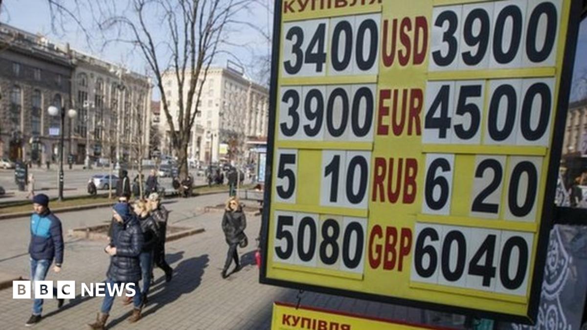 Ukraine raises interest rates to 30% - BBC News