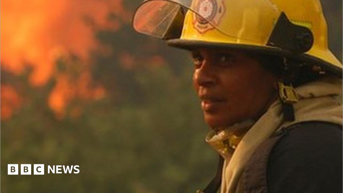 Cape Town wildfires in pictures - BBC News