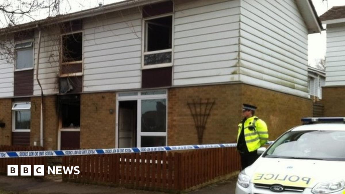 Basingstoke house fire death 'not suspicious' say police - BBC News