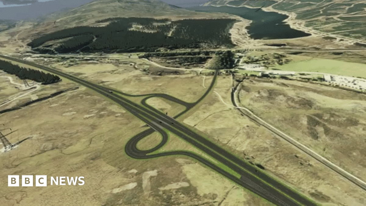 New phase in A9 Perth to Inverness dualling project - BBC News