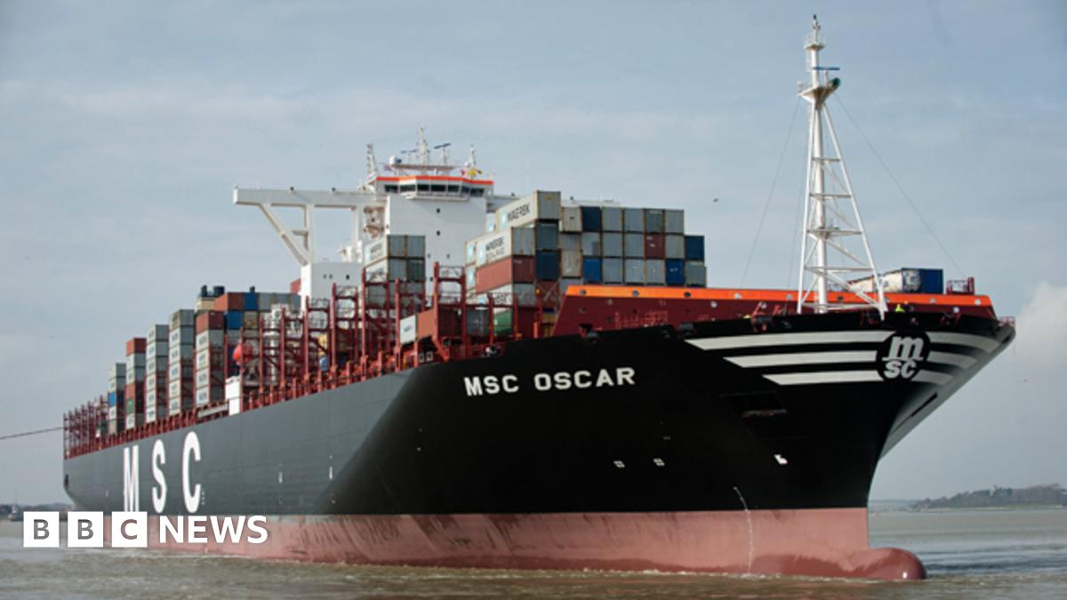 On board the world's biggest ship - BBC News
