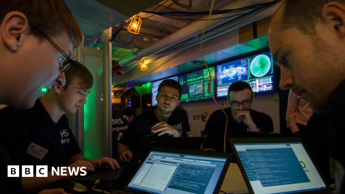 Computer terror simulation used to recruit 'cyber defenders' - BBC News