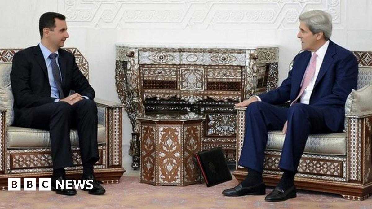Syria conflict: US wants to 're-ignite' peace talks, says Kerry - BBC News
